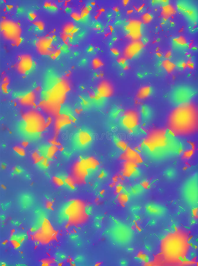 Geometric Panels with Magic Neon and Shadows. Stock Illustration ...