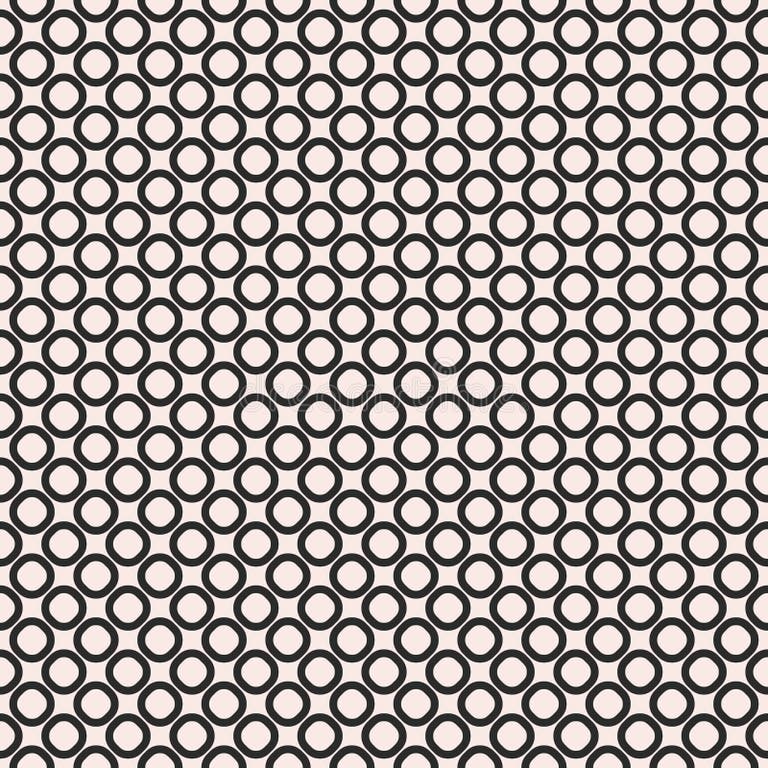 Geometric Background, Staggered Rings & Circles. Stock Vector ...