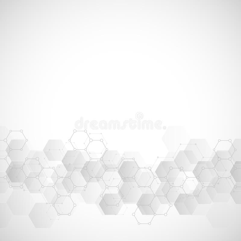 Geometric Background Texture with Molecular Structures and Chemical ... Geometric Background Texture with Molecular Structures and Chemical ...