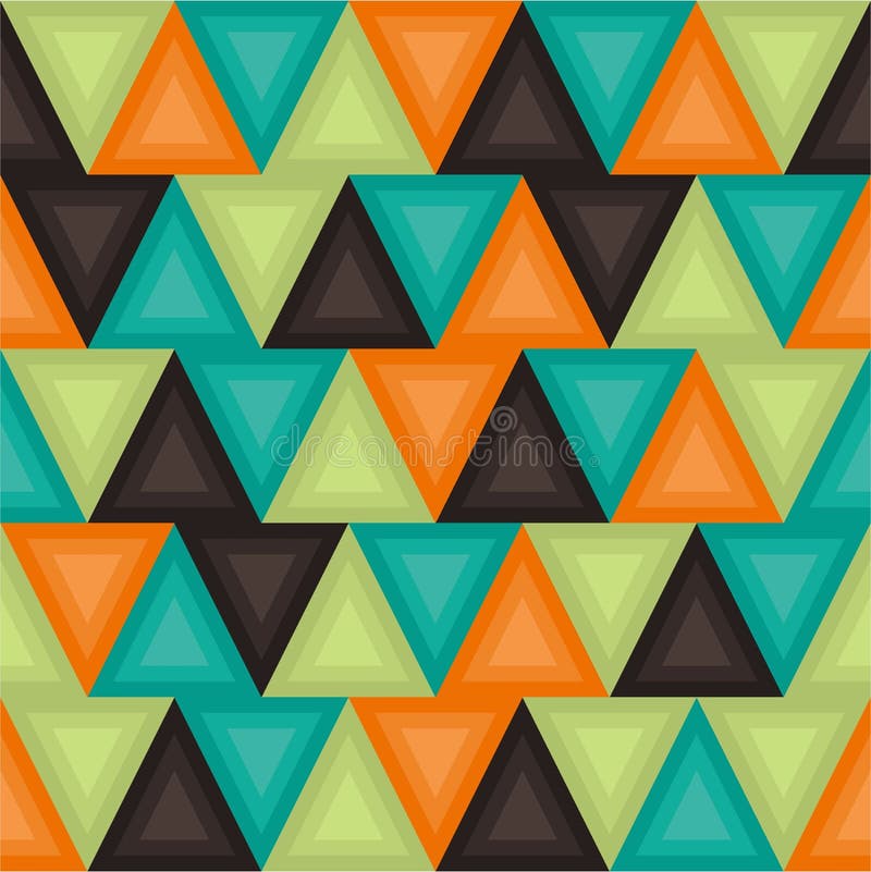 Abstract Retro 80s Background with Geometric Shapes and Pattern ...