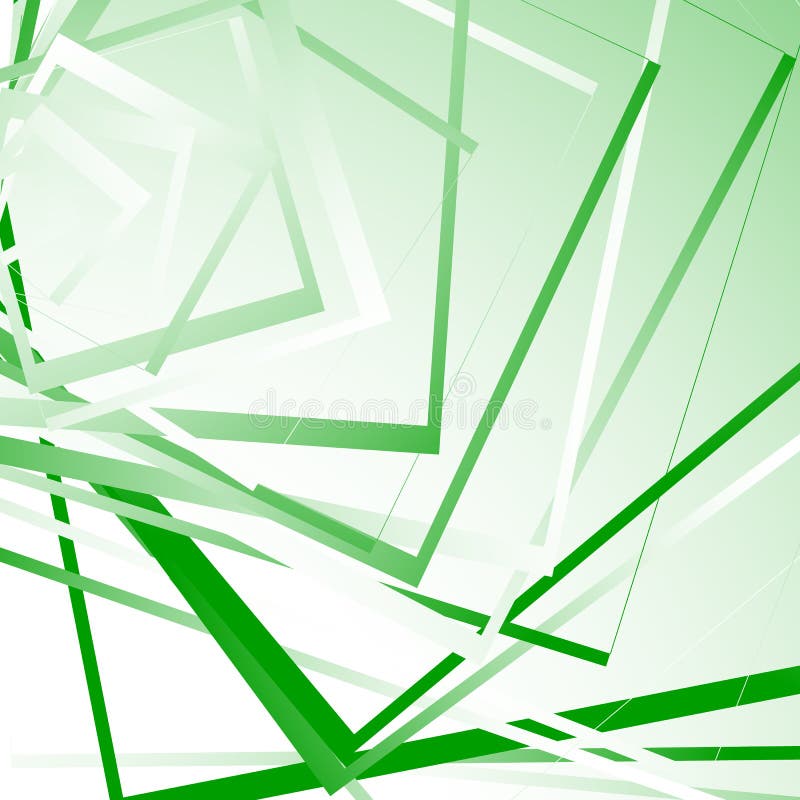 Geometric Background W/ Random Squares. Edgy Monochrome Pattern Stock ...