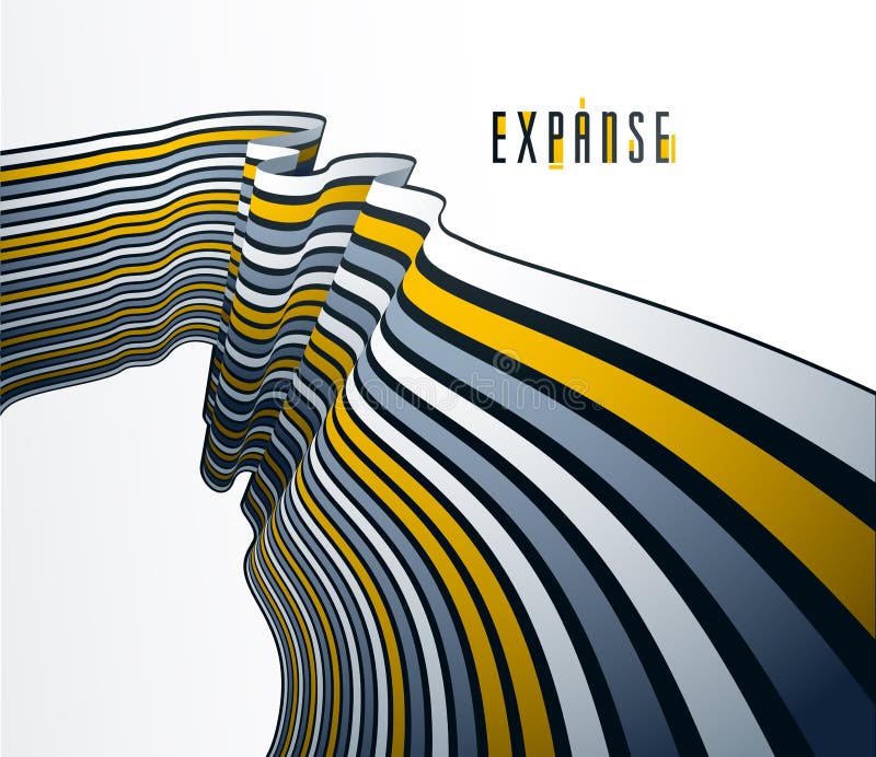 Geometric Backgrounds with Minimal Parallel 3D Lines Vector Abstract ...