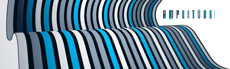 Geometric Backgrounds with Minimal Parallel 3D Lines Vector Abstract ...