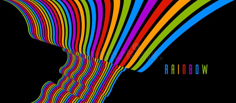 Geometric Backgrounds with Minimal Parallel 3D Lines Vector Abstract ...