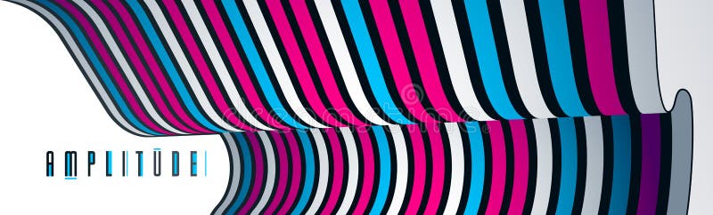 Geometric Backgrounds with Minimal Parallel 3D Lines Vector Abstract ...