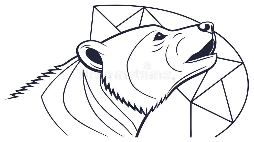 Strong Angular Outline Stock Illustrations – 209 Strong Angular Outline ...