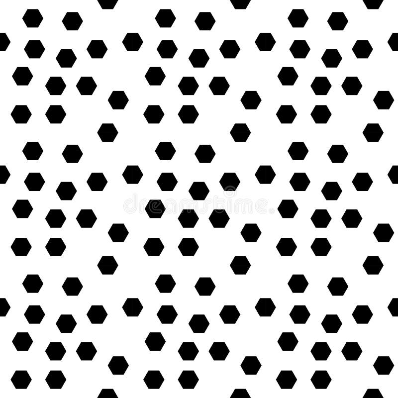 Random Hexagon, Hex Mosaic, Tiles the Background. Stock Vector ...