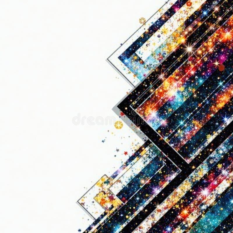 Geometric Black and White Lines, Sharp Angles, Minimalist Design, Style ...