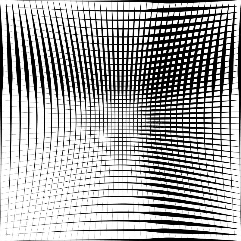 Geometric Black and White Texture. Mesh, Grid Pattern of Lines Stock ...