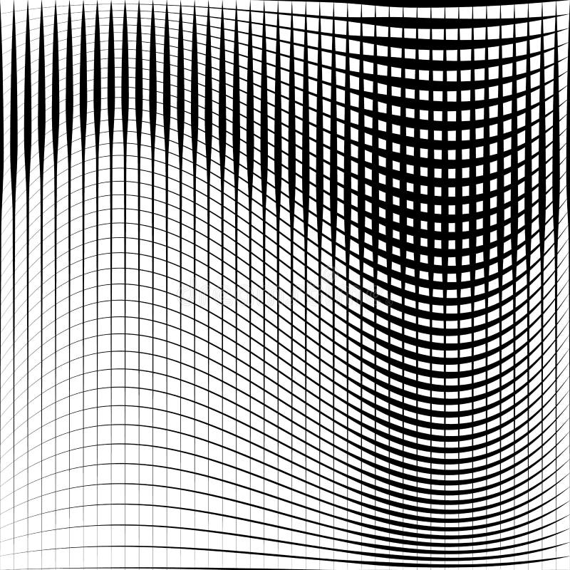 Geometric Black and White Texture. Mesh, Grid Pattern of Lines Stock ...