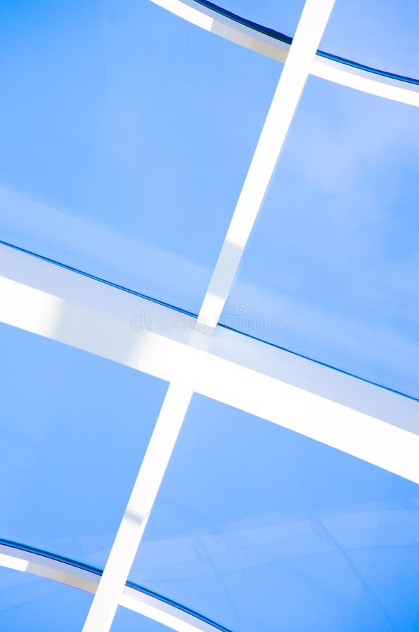 Geometric Blue Abstract Background with Triangles and Lines. Stock ...