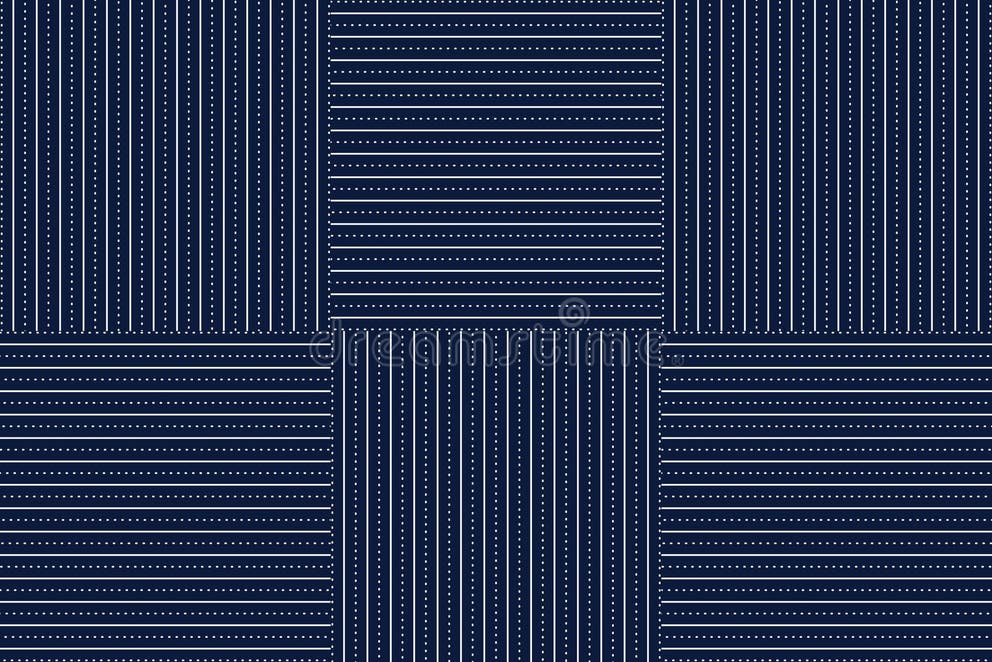 Geometric Blue Background with Lines Forming a Square Pattern Stock ...