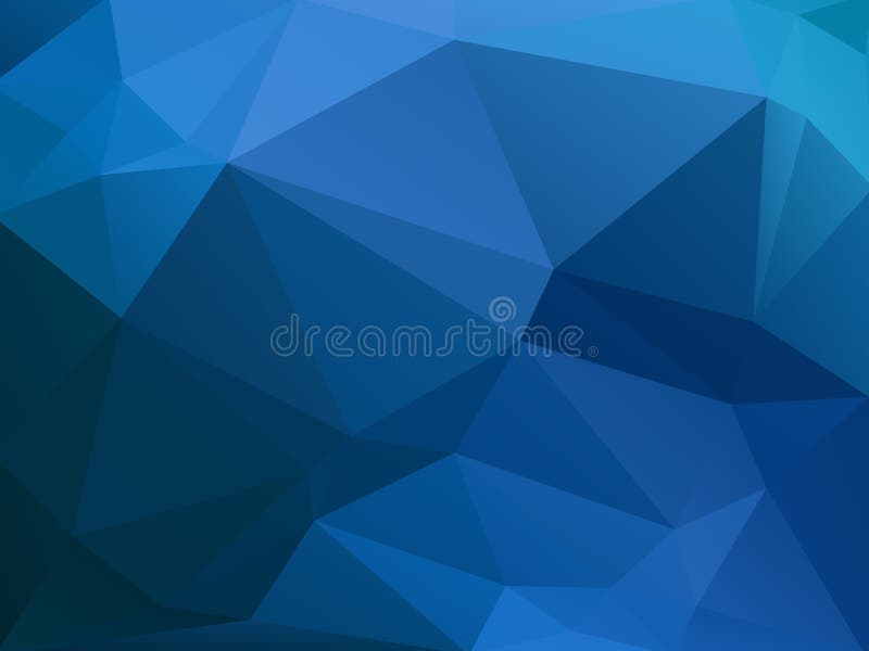 Geometric blue background stock illustration. Illustration of template ...