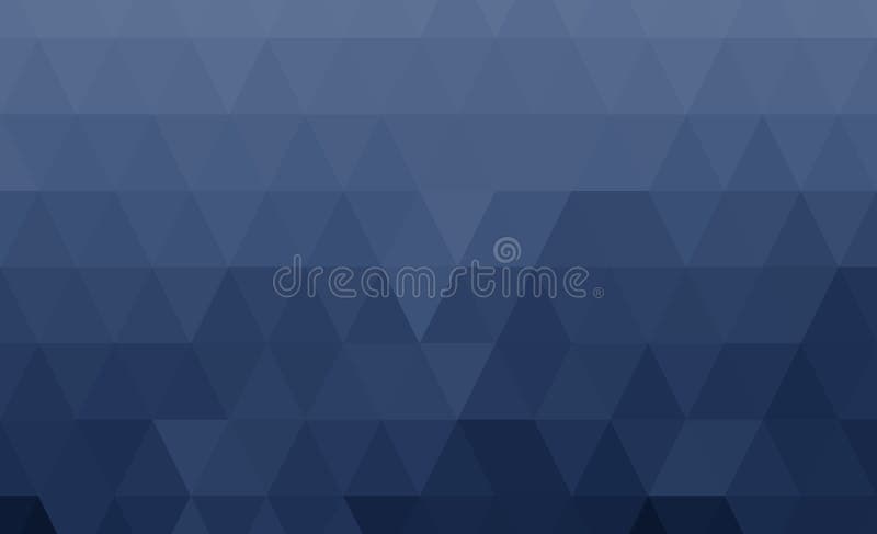 Geometric Blue Low Poly Background Stock Illustration - Illustration of ...