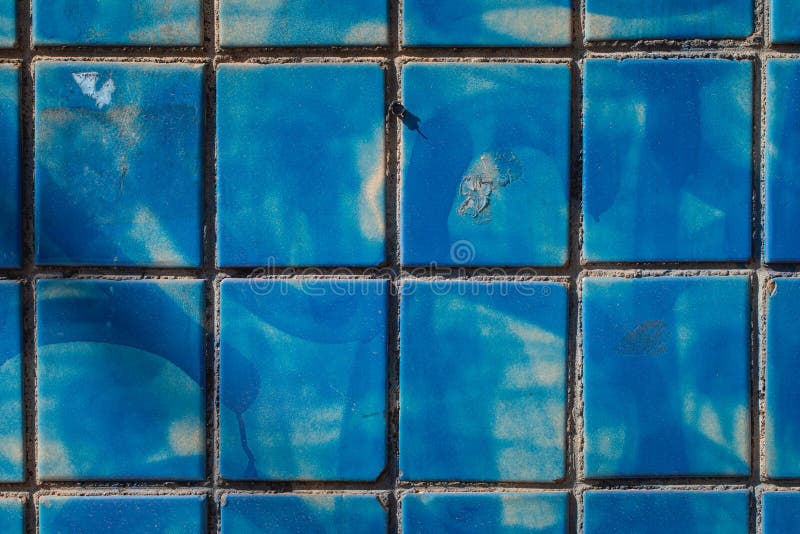 Geometric Blue Tile Pattern Texture Background and Wallpaper Stock ...