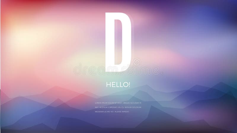 Geometric Blur Abstract Background. Stock Vector - Illustration of ...