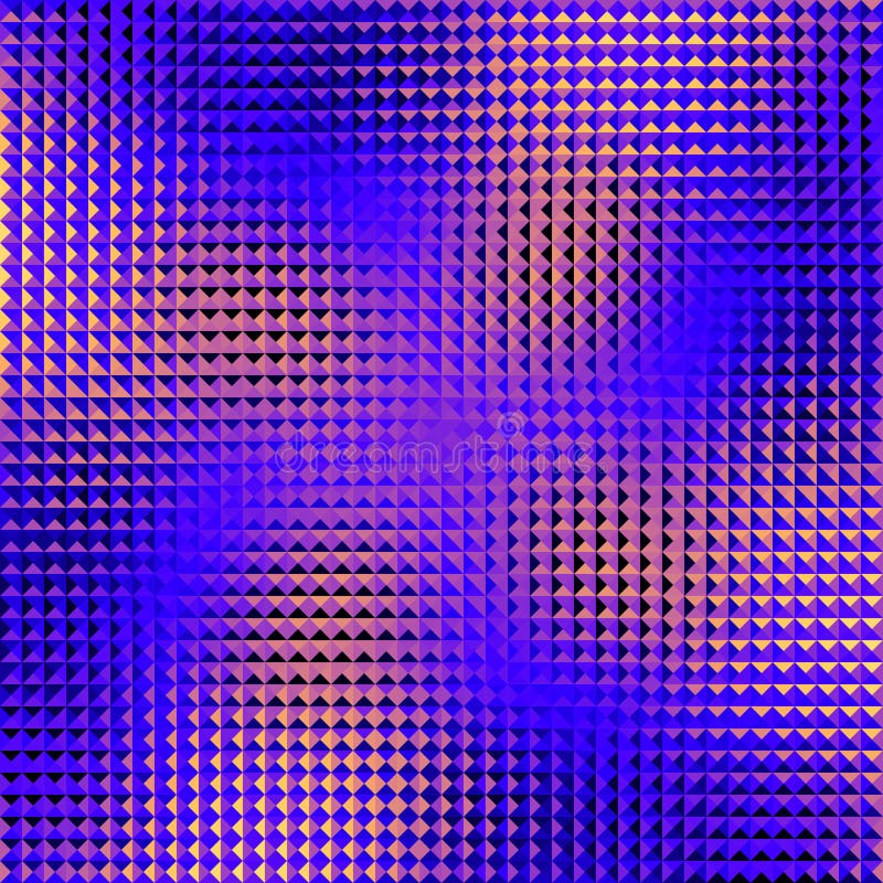 Geometric and Blur Pattern of a Triangles in Low Poly Style. Stock ...