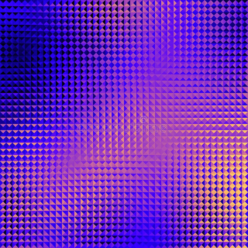 Geometric and Blur Pattern of a Triangles in Low Poly Style. Stock ...