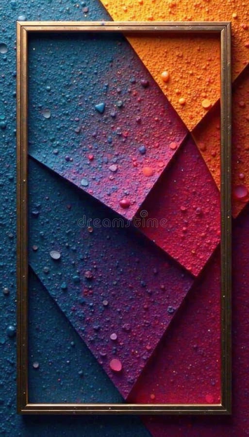 Geometric Book Cover with Sleek Metal Frame and Subtle Shading Effects ...