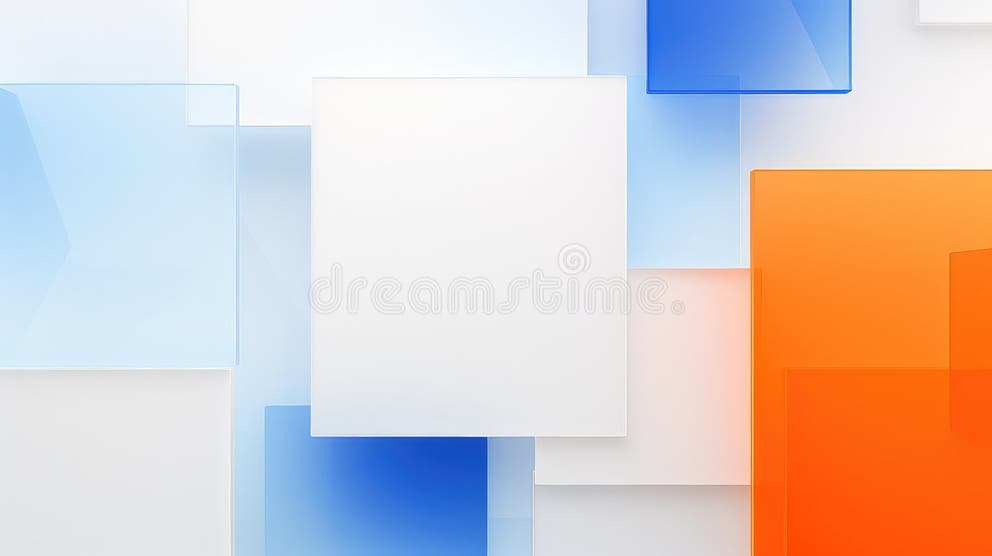 Geometric Bright Shapes Background Stock Illustration - Illustration of ...