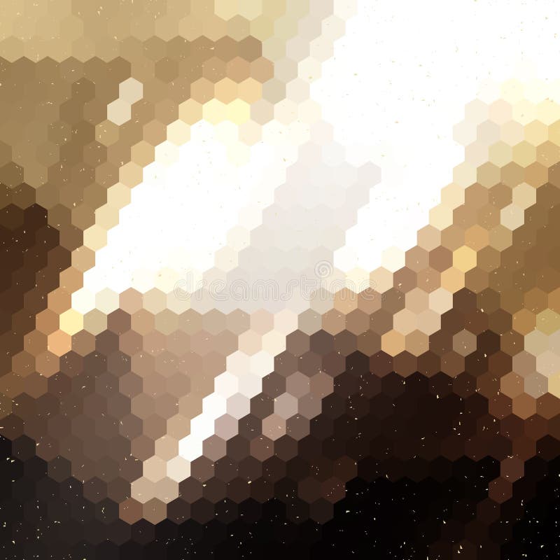 Geometric brown background stock vector. Illustration of style - 43405182