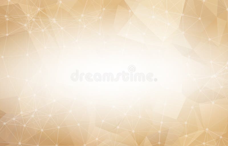 Geometric Brown Polygonal Background Molecule and Communication ...