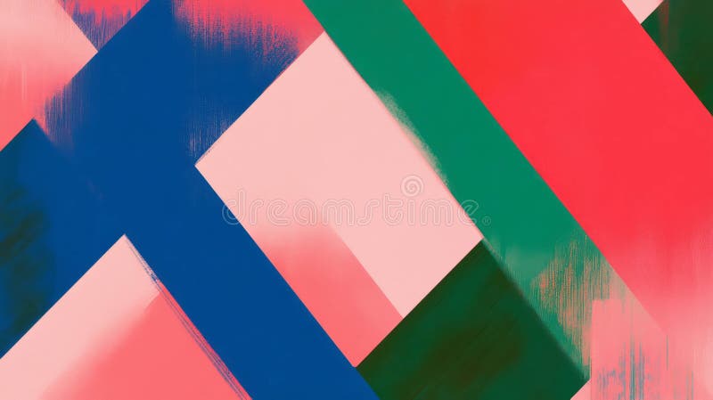 Geometric Chaos with Elegant Patterns in Bold Colors for Modern Design ...