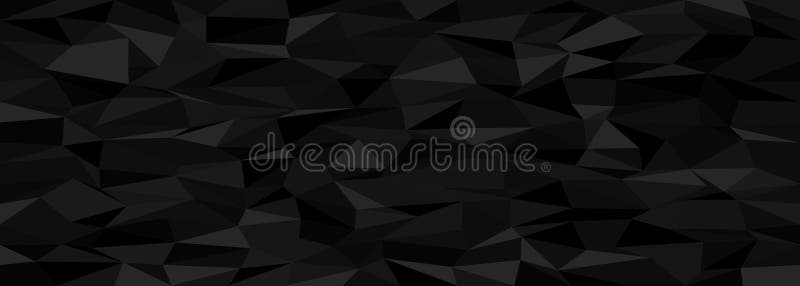 Geometric Chaos Pattern with Abstract Black Polygonal Design for ...