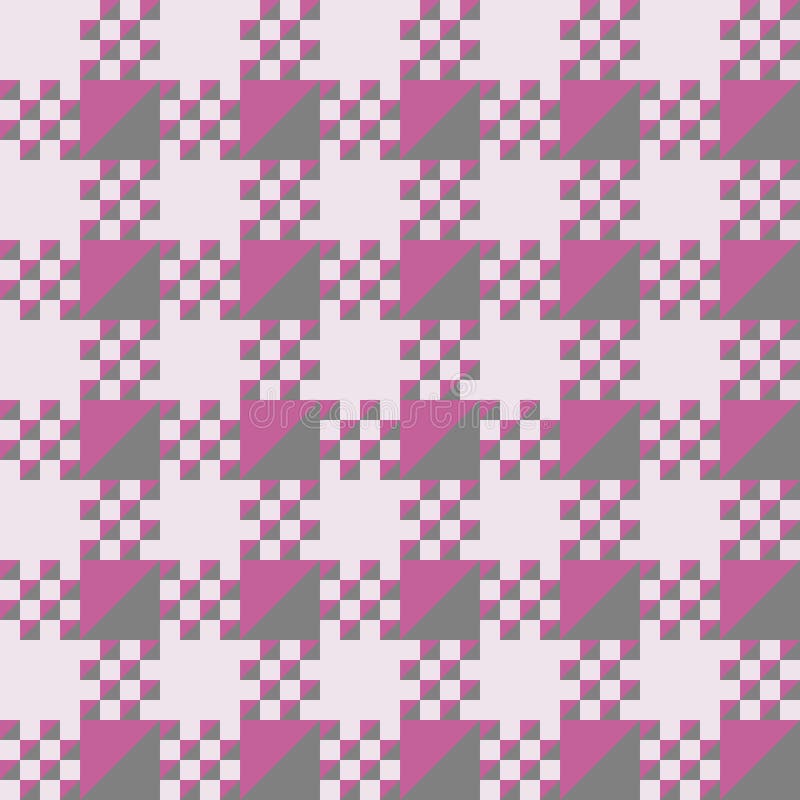 Geometric Checkered Pattern in Weaving Style Stock Vector ...
