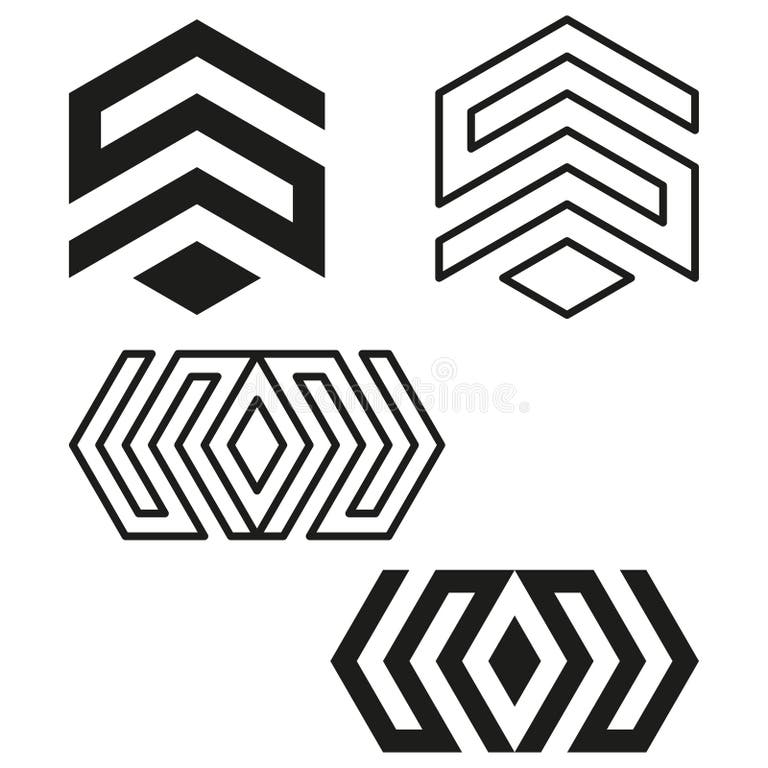 Chevron Geometric Black White Stock Illustrations – 18,744 Chevron ...