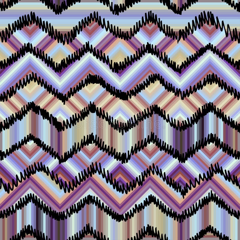 Geometric chevron pattern. stock vector. Illustration of repetition ...