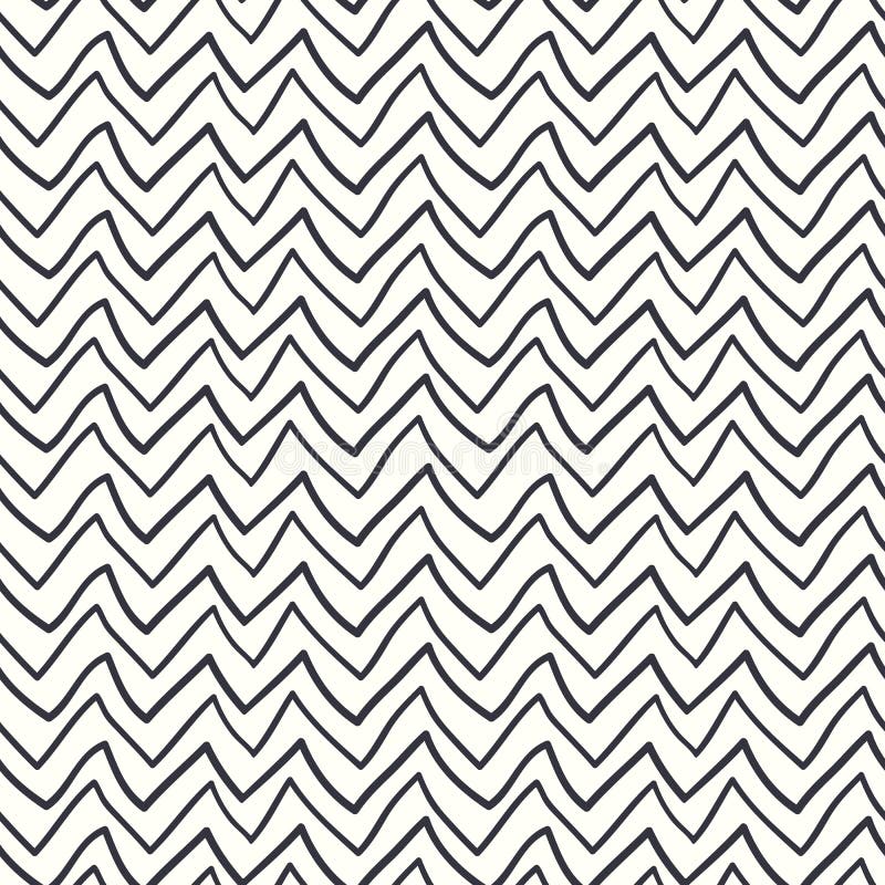 Geometric Chevron Seamless Pattern Stock Vector - Illustration of scrap ...