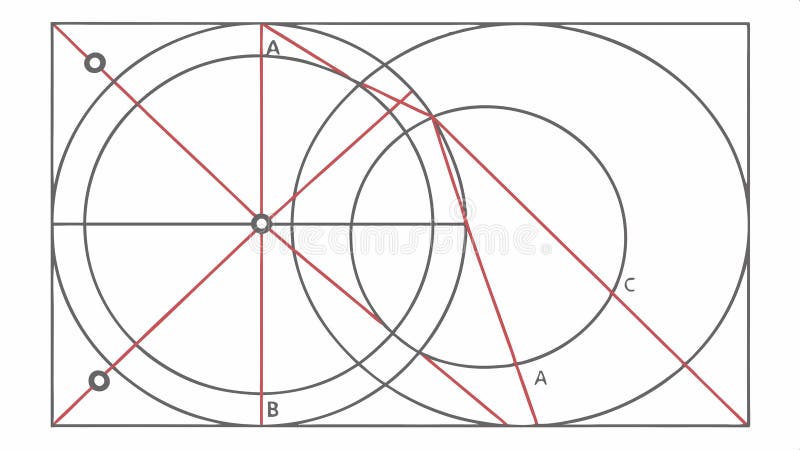 Geometric Circle Design, Abstract and Modern Vector Design Generative ...