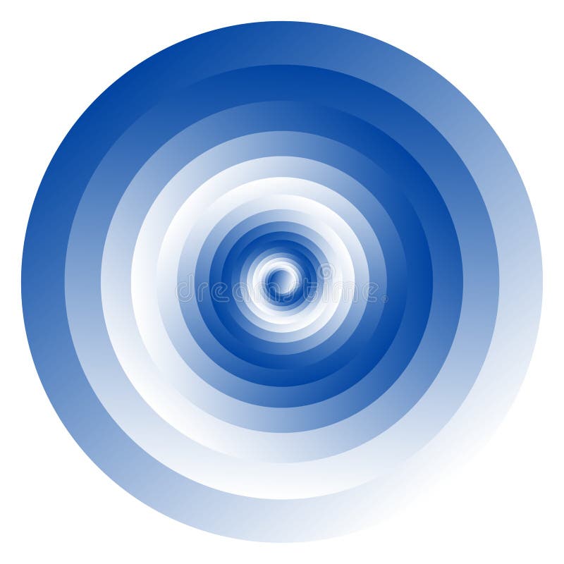 Geometric Circle Design Shape with Random Shaded, Gradient Fill Stock ...