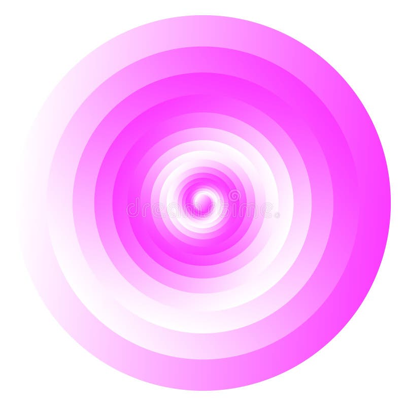 Geometric Circle Design Shape with Random Shaded, Gradient Fill Stock ...