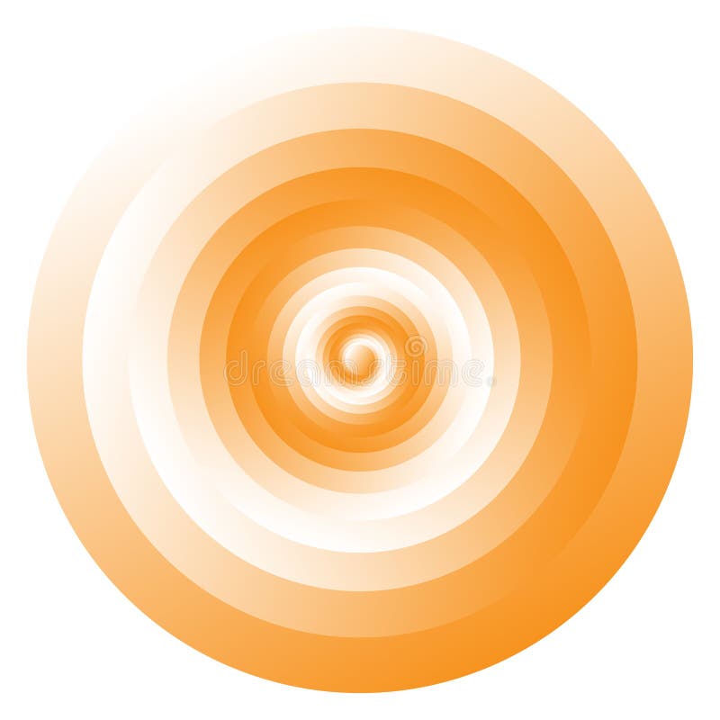 Geometric Circle Design Shape with Random Shaded, Gradient Fill Stock ...