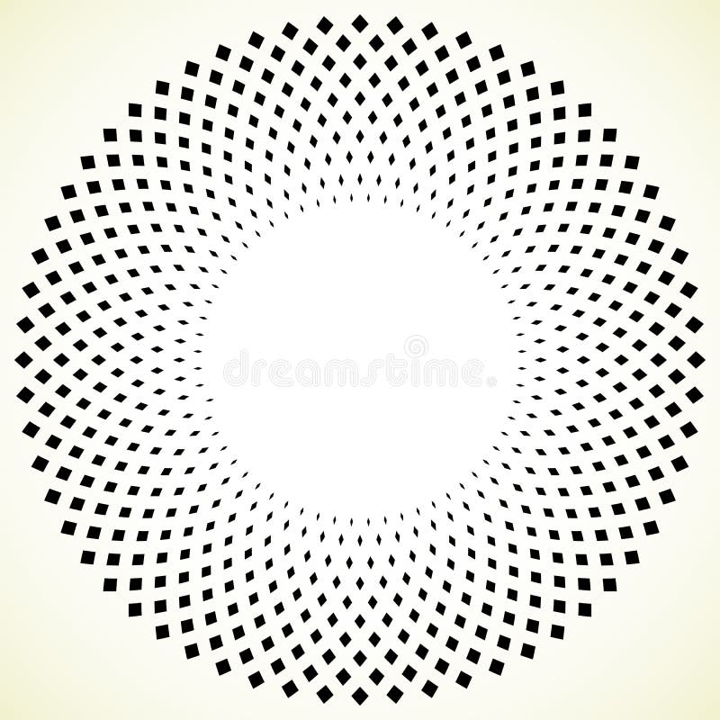 Geometric Circle Element - Circular Pattern on White Stock Vector ...