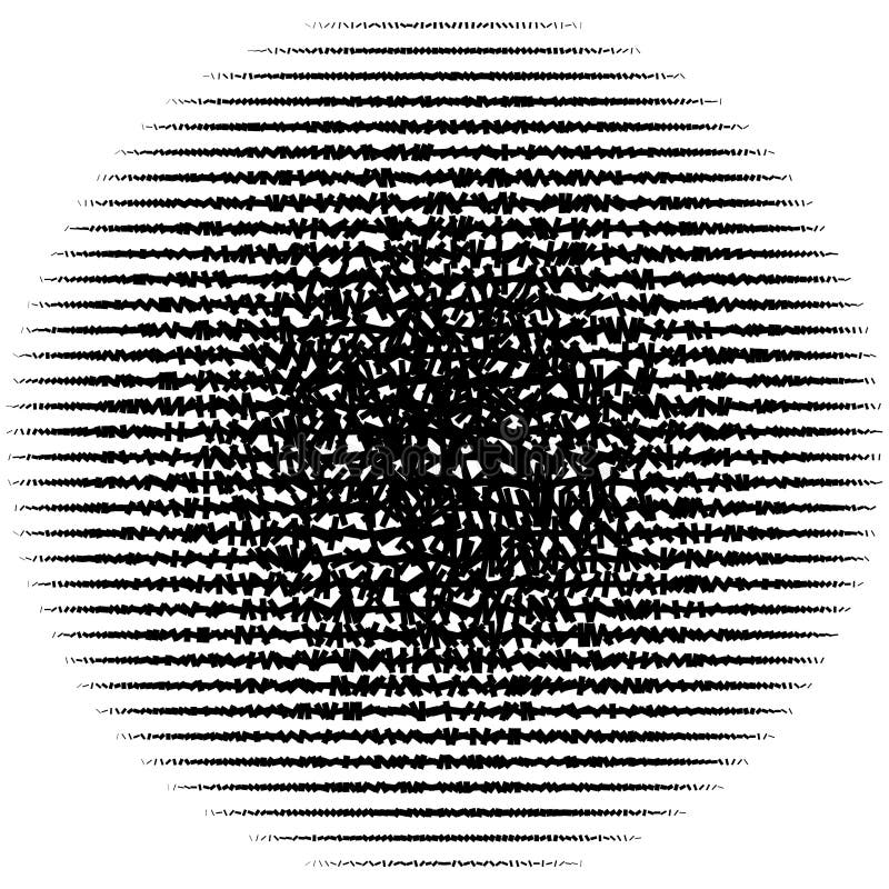 Geometric Circle Element, Shape. Segmented Circle Vector Illustration ...