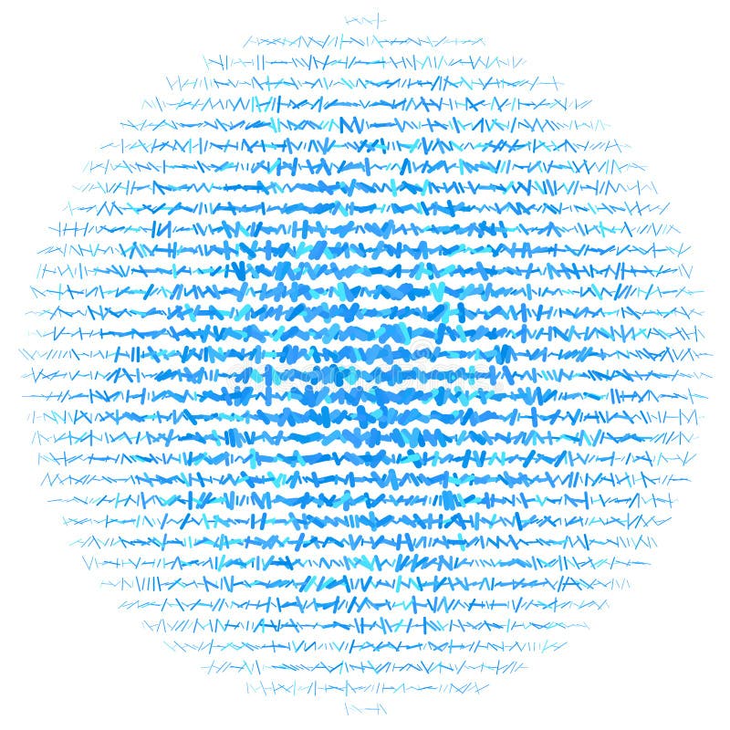 Geometric Circle Element, Shape. Segmented Circle Vector Illustration ...