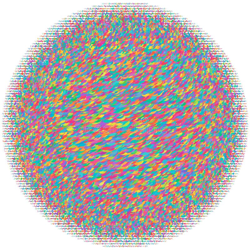 Geometric Circle Element, Shape. Segmented Circle Vector Illustration ...