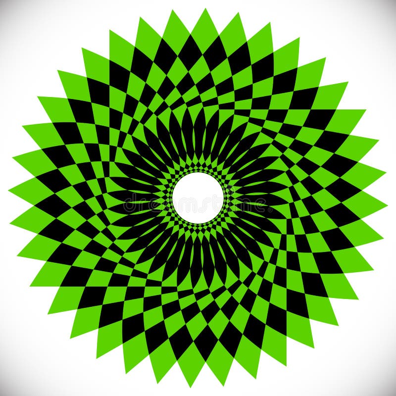 Geometric Circle Elements. Abstract Circular Shape Stock Vector ...