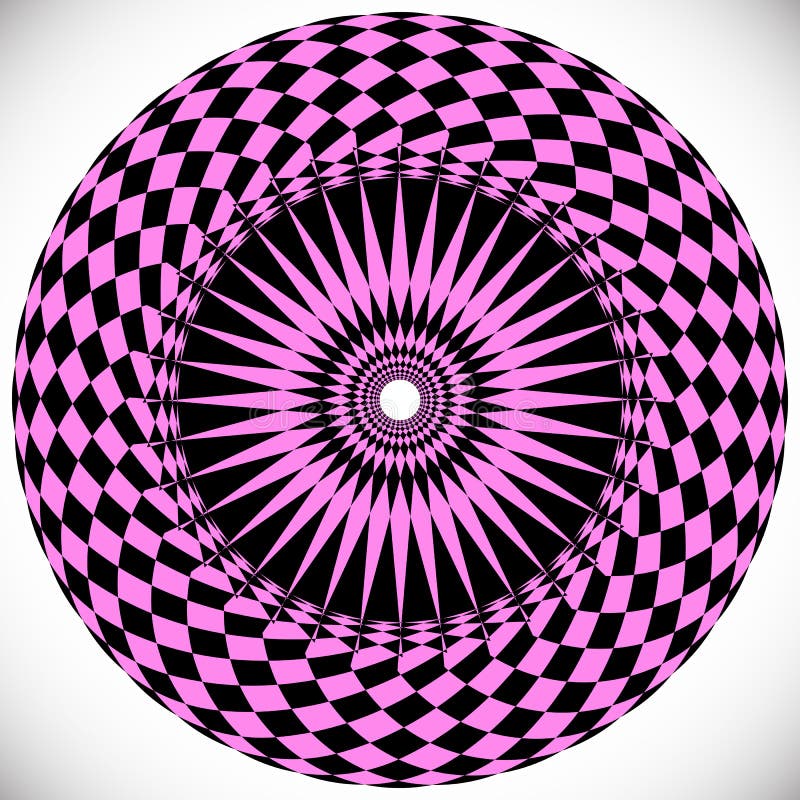 Geometric Circle Elements. Abstract Circular Shape Stock Vector ...