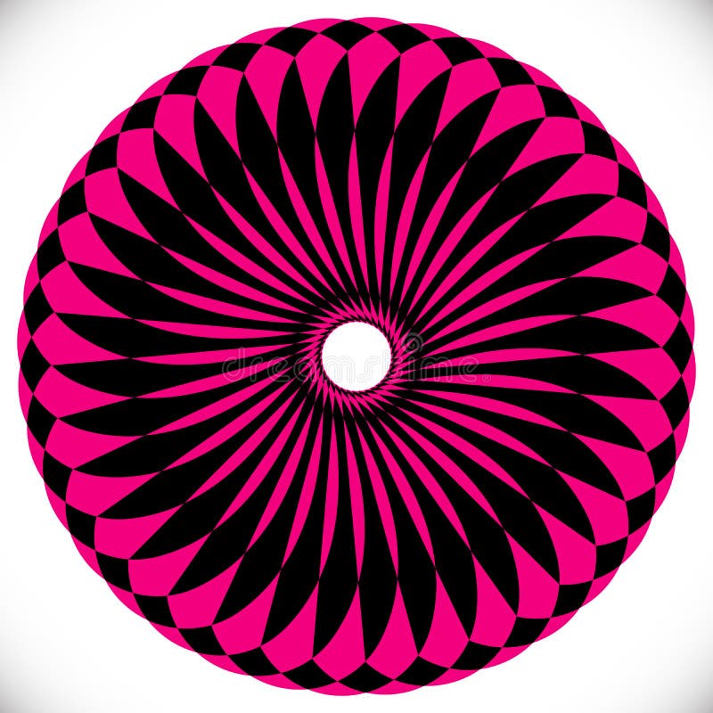 Geometric Circle Elements. Abstract Circular Shape Stock Vector ...