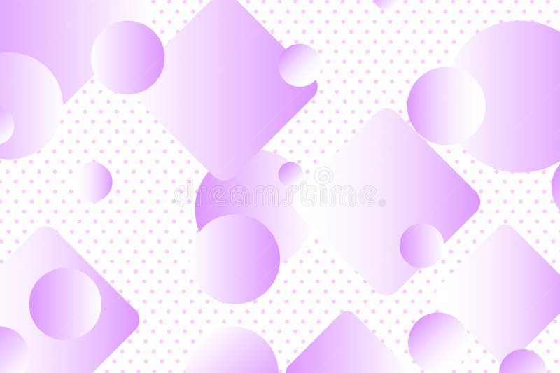 Geometric Circle and Rectangles Background. Stock Vector - Illustration ...