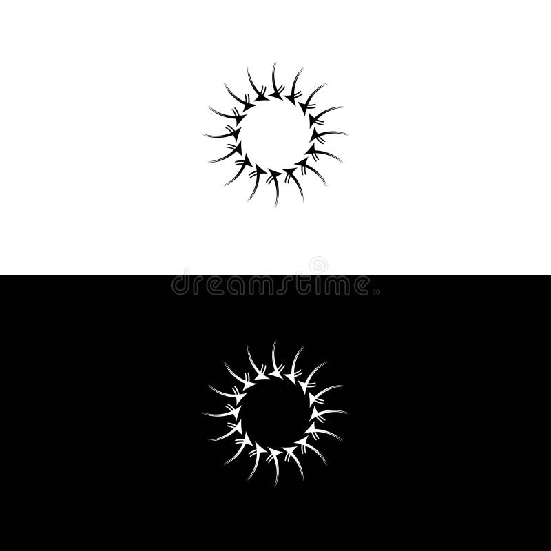 Geometric Circle Shapes, Borders, Frames, Logos . Stock Illustration ...