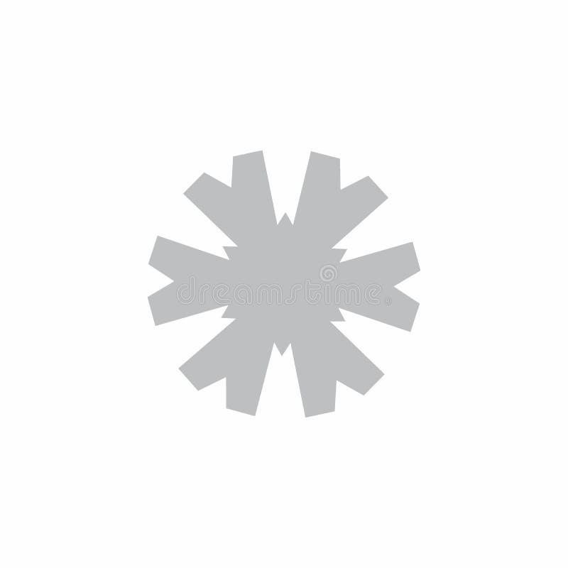 Snow flower stock vector. Illustration of blue, frost - 27440782