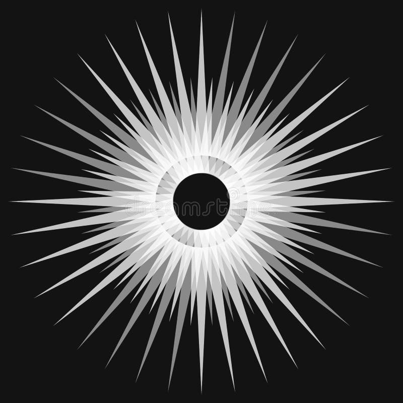 Geometric Circle Element - Circular Pattern on White Stock Vector ... Geometric Circle Element - Circular Pattern on White Stock Vector ...