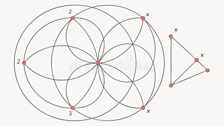 Geometric Circle Triangle Design, Representing Sacred Geometry and ...