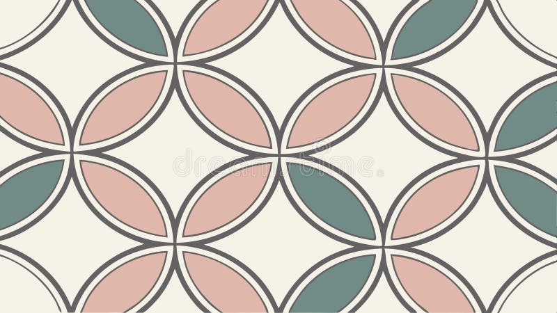 Geometric Circles Pattern Modern Background And Abstract Design Vector Design Generative Ai
