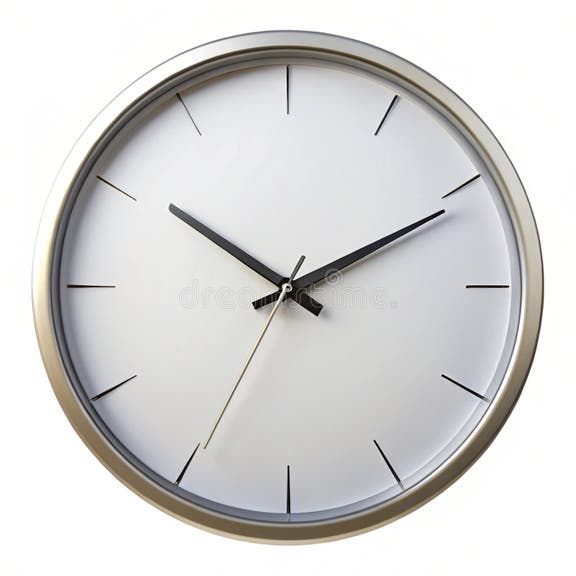 Geometric Circular Clock stock illustration. Illustration of symbolic ...